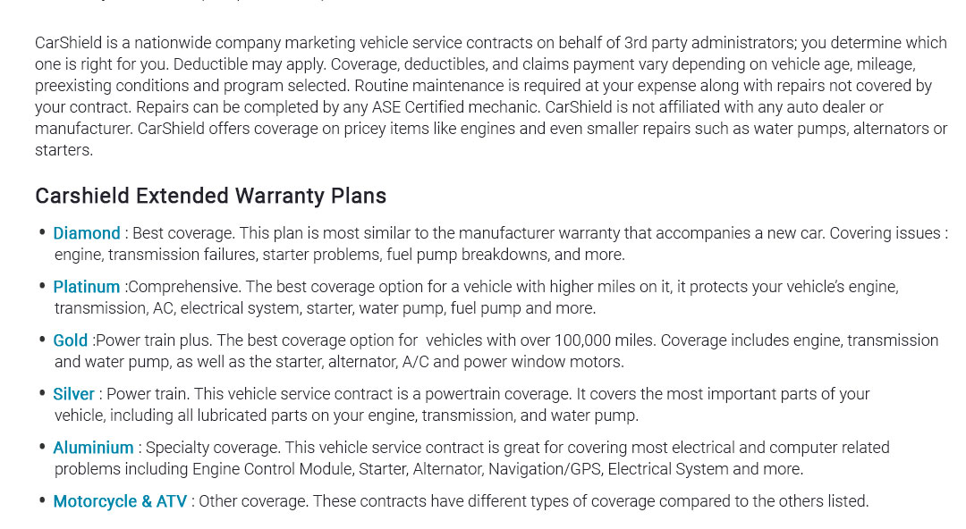 Total Care Auto Warranty Cost - 2025, Nov 🚘